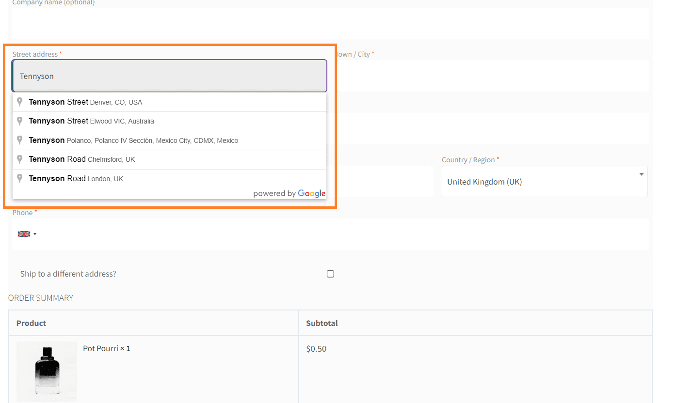How To Add Woocommerce Autocomplete Checkout Address Aovup Formerly